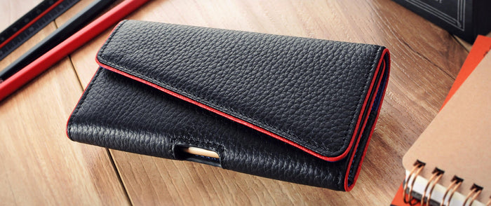 Handcrafted Custom Made to Order Leather Phone Holsters, Belt Clip ...
